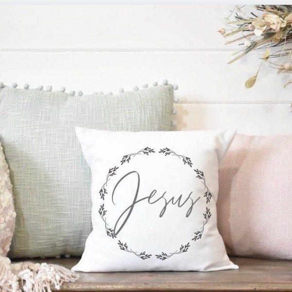 Jesus Pillow - Etsy