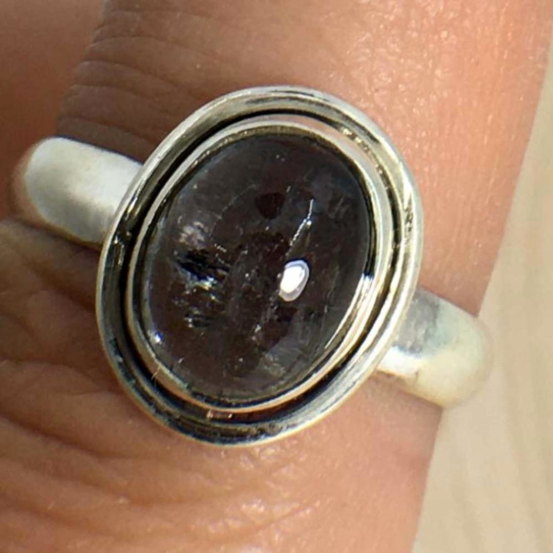 Buy Natural Labradorite Special Art Design Genuine Labradorite Ring Gift for Her Natural ...