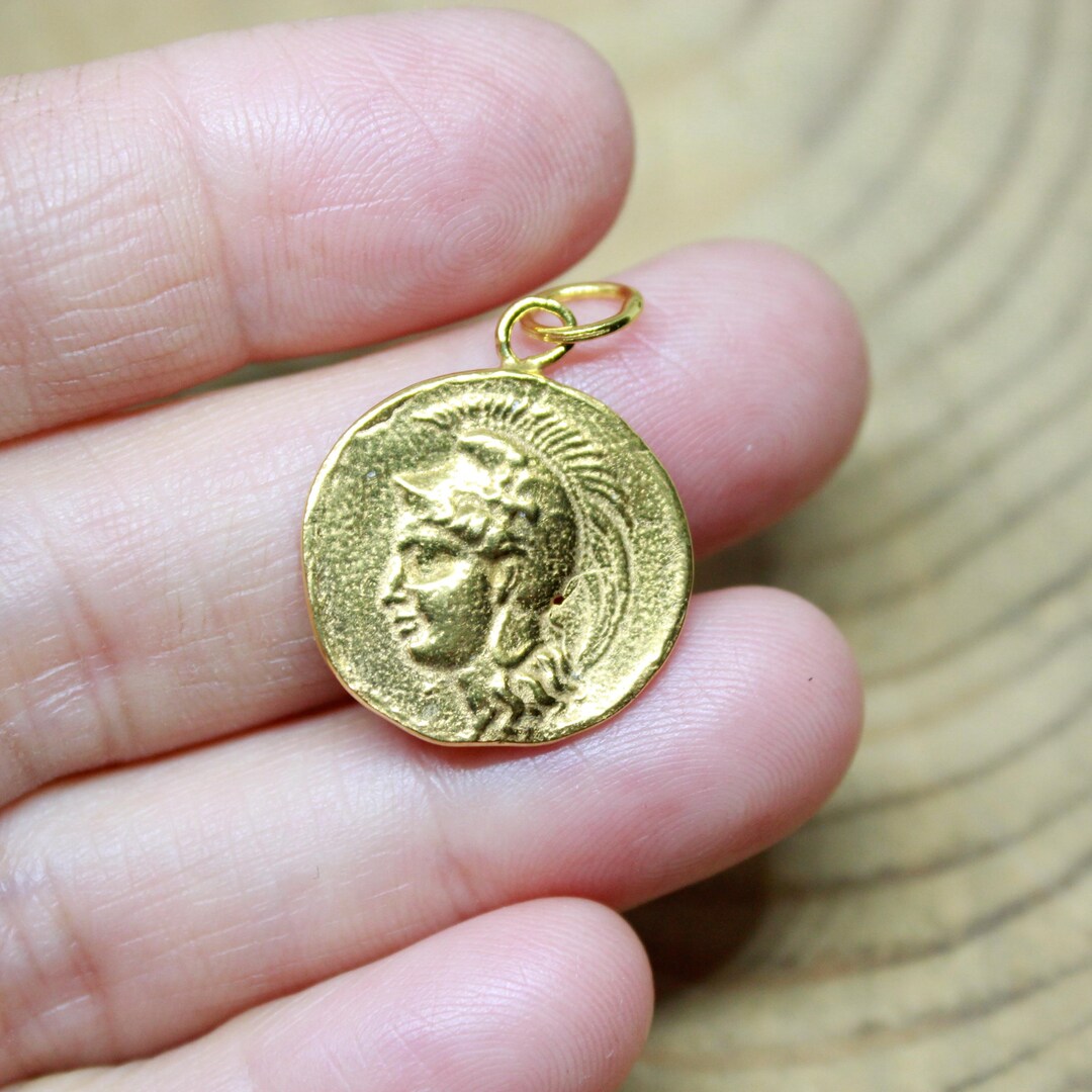 Ancient Greek Art Sterling Silver Pendant Made of Unique the Roman ...