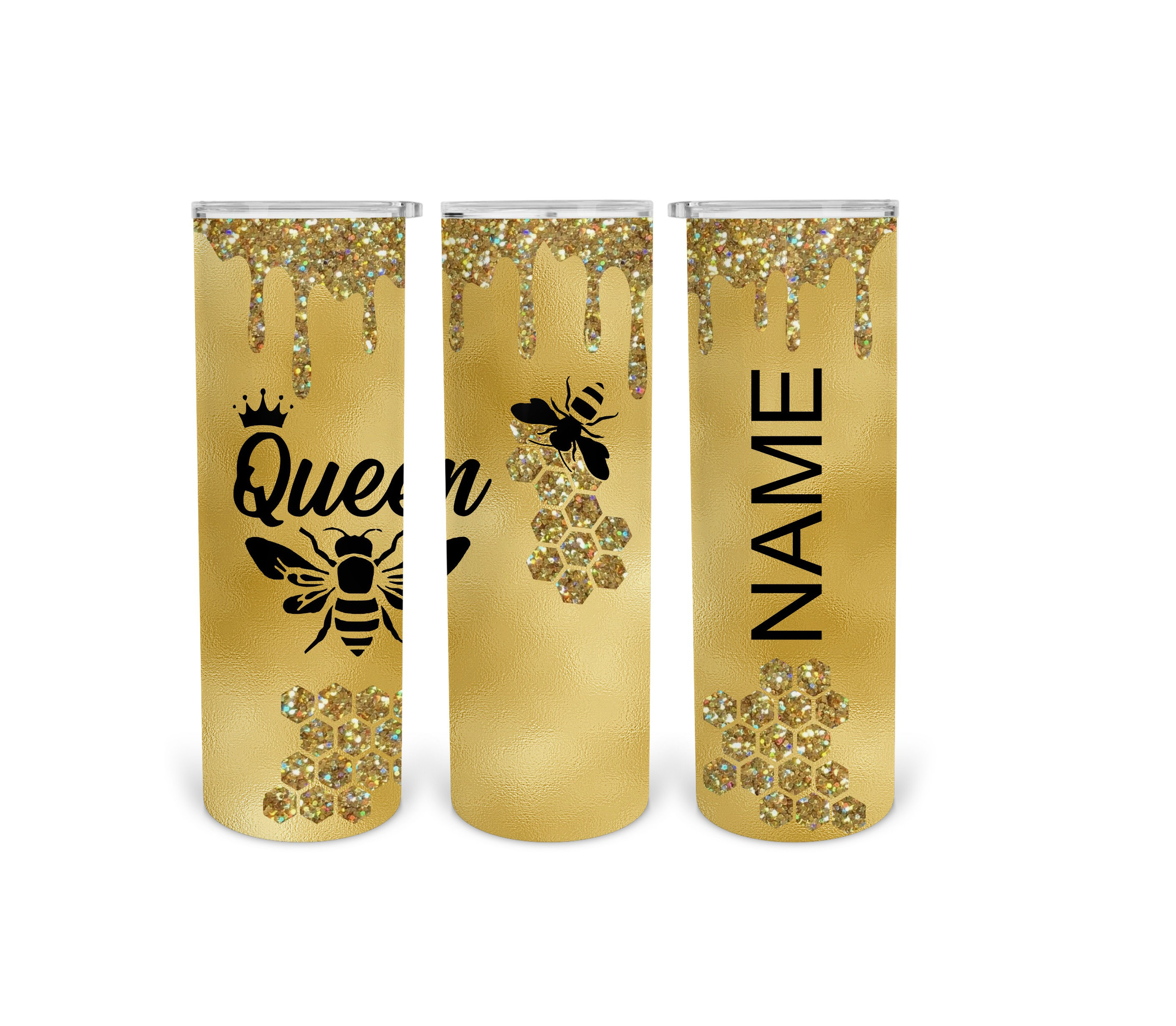 Glitter Bumble Bee Tumbler Design - Etsy