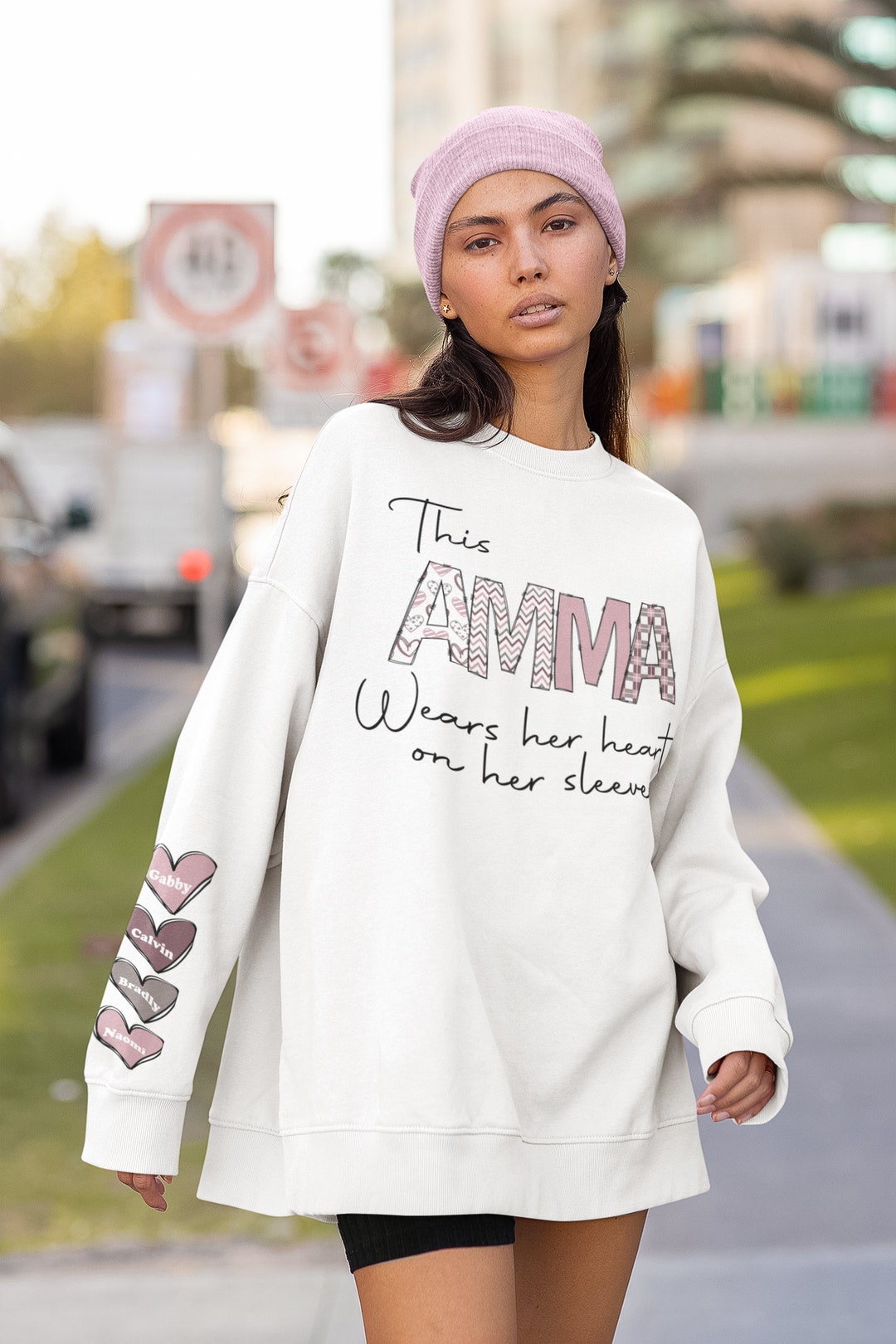 This Amma Wears Her Heart on Her Sleeve, Valentine's Day, Mother's Day ...