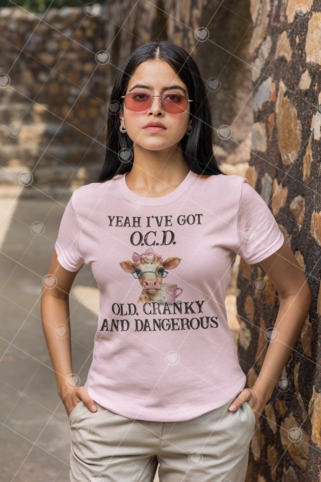 Yeah I Have OCD Old Cranky and Dangerous Sublimation Digital Design ...