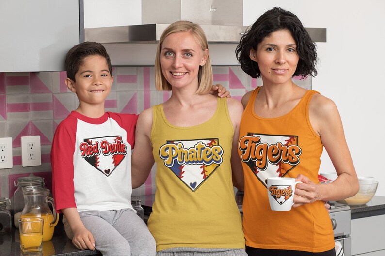 Custom Home Plate Softball Baseball Team Colors School - Etsy