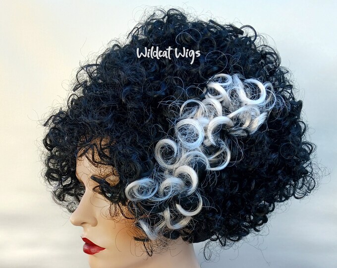Bride of Frankenstein Unisex Wig .. Nice Halloween or Theater Costume ...