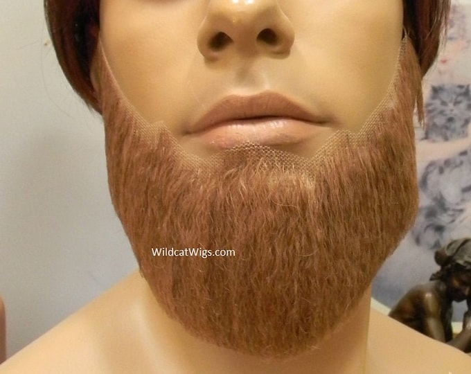 Beard .. Quality Human Hair Full Face Beard .. Color Choice - Etsy
