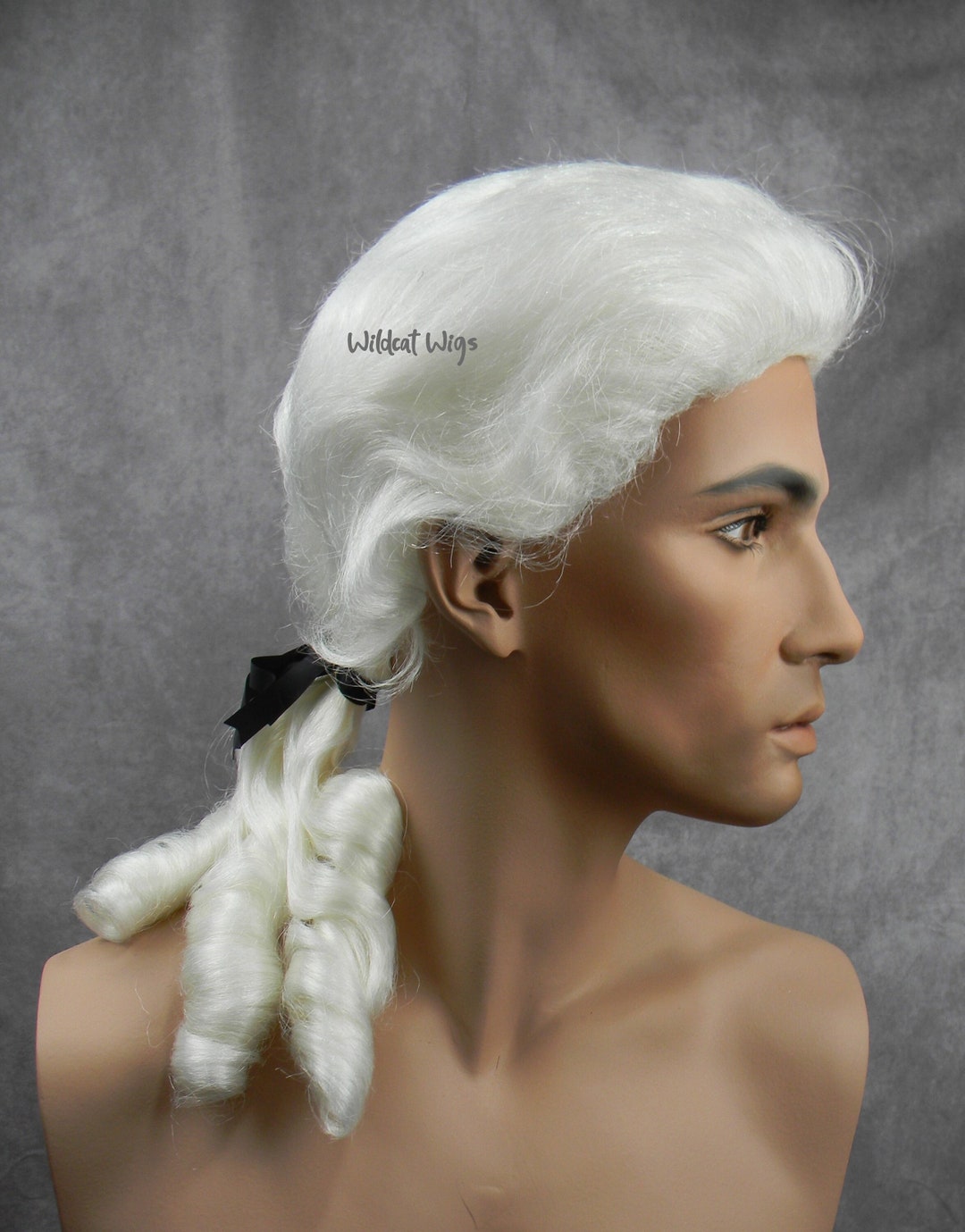 Colonial Man .. 17th 18th Century .. Lordship Wig NEW Theatre Theater ...