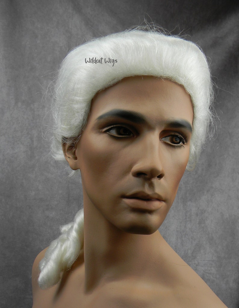 Colonial Man .. 17th 18th Century .. Lordship Wig NEW Theatre - Etsy