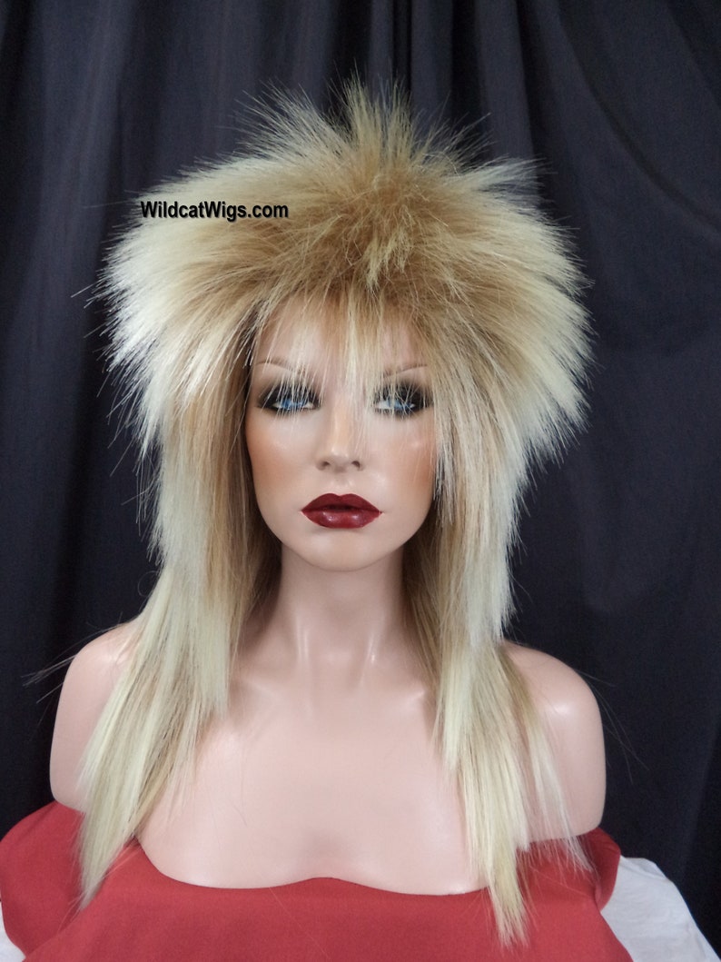 Jareth Goblin King Bowie Wig .. Unisex .. Long Rocker Style - Etsy