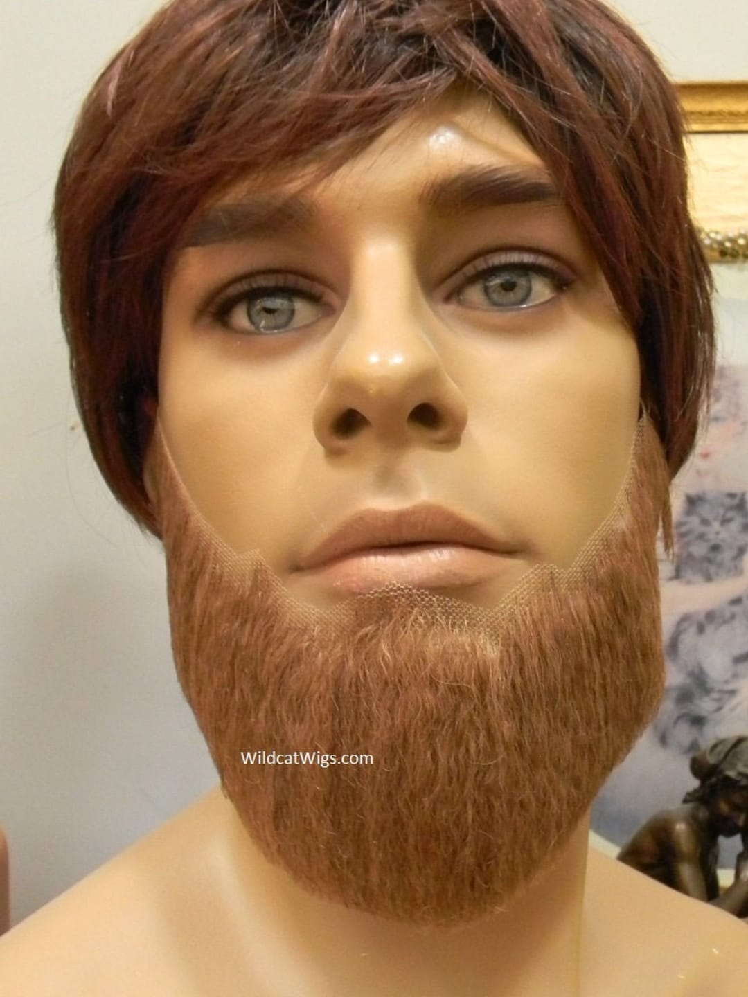 Beard .. Quality Human Hair Full Face Beard .. Color Choice for Theater ...