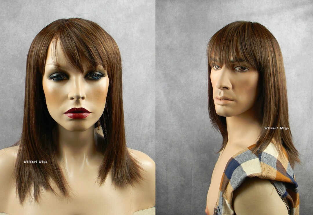 Gorgeous Unisex Razor Cut Wig. Straight Hair. HOT Color Mix P4.27.30 - Etsy