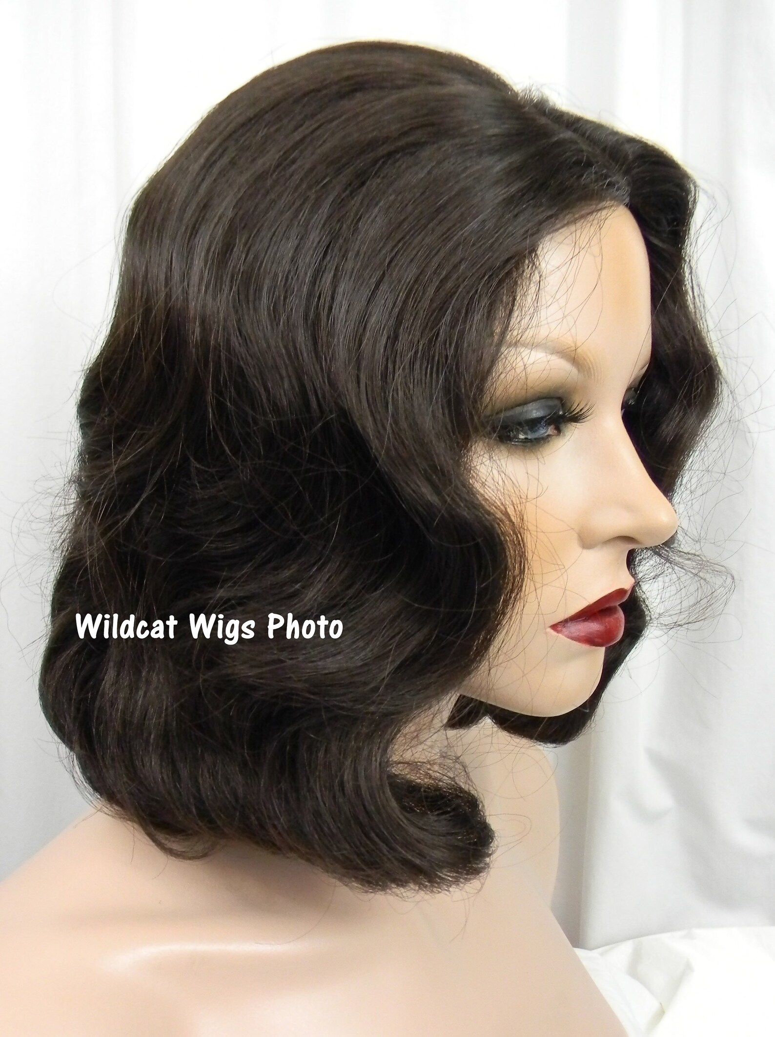 Finger Wave COLOR CHOICE Relaxed New Wig. DRAG 1940's | Etsy