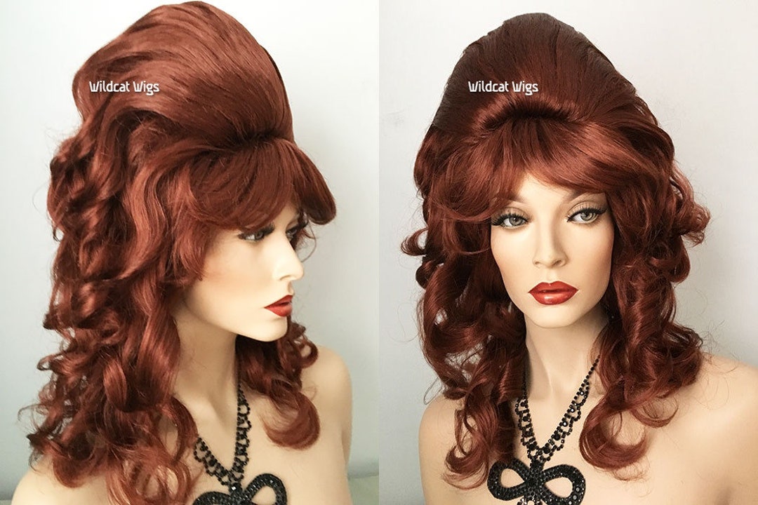 BEEHIVE Huge New Wig . Peg Bundy . DRAG . Fabulous Outrageous Unisex ...