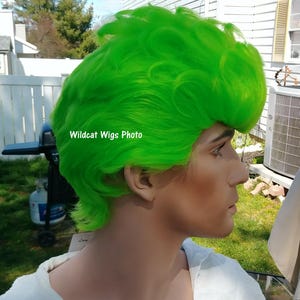 Green Who Wig - Etsy