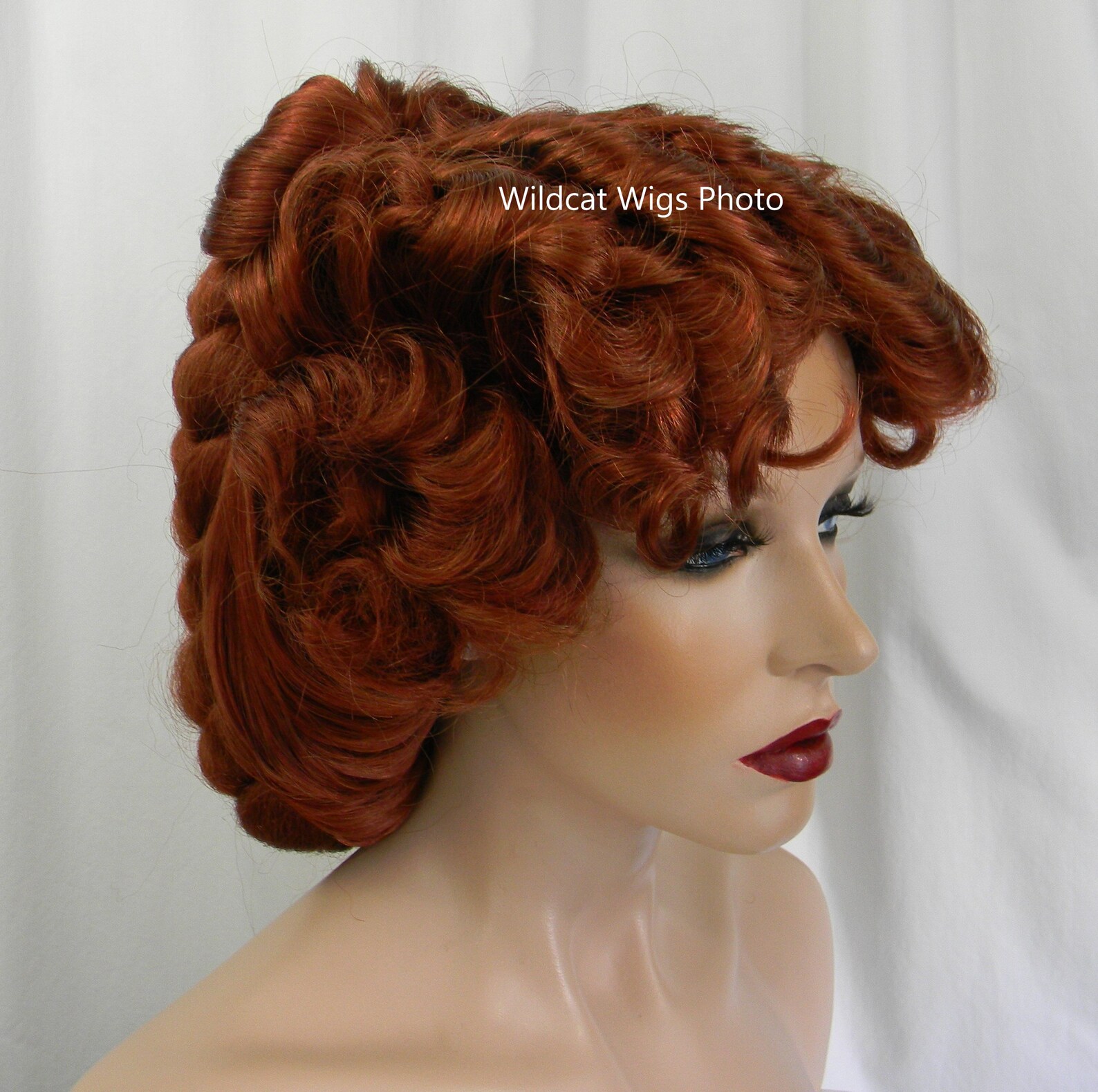 Fabulous Amazing Victorian Wig .. Color 130 Foxy Red .. - Etsy