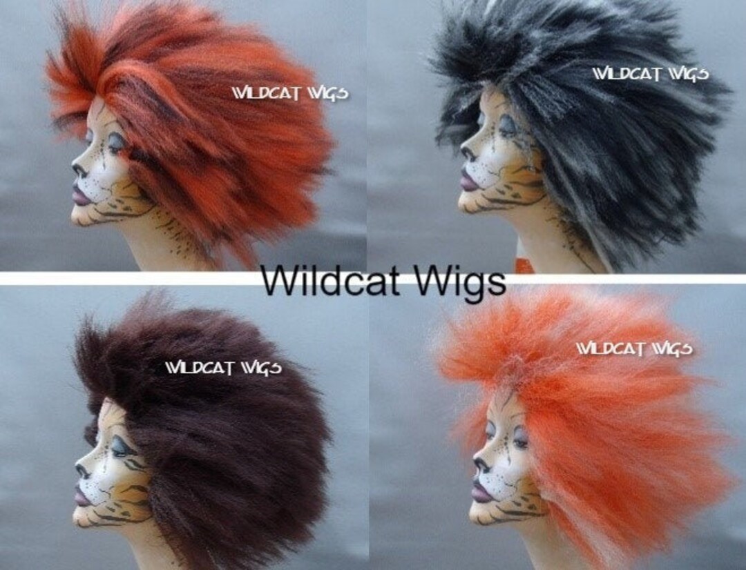 CAT Wig COLOR CHOICE.. Broadway Unisex Cats .. Theater Wig .. Costume ...