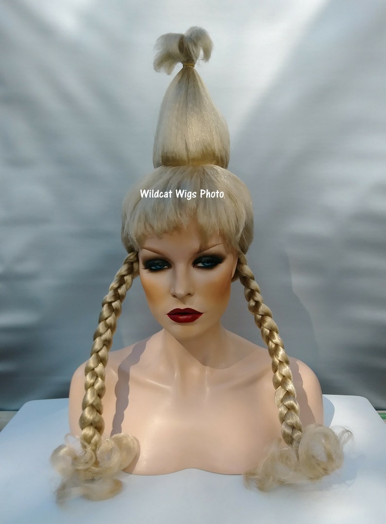 Cindy Lou Who GRINCH Wig .. Way Cool Braids With Wire NEW - Etsy