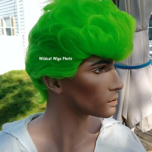 Green Who Wig - Etsy