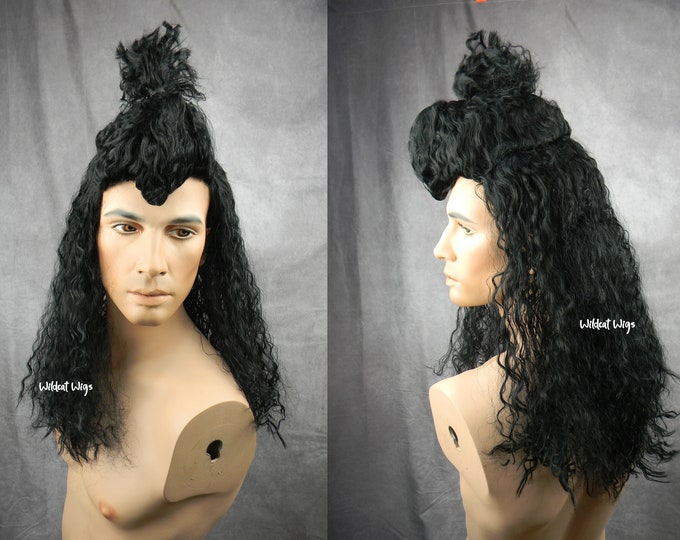 KISS Wig .. Simmons .. Way Cool! 1970's Rocker .. Unisex - Etsy