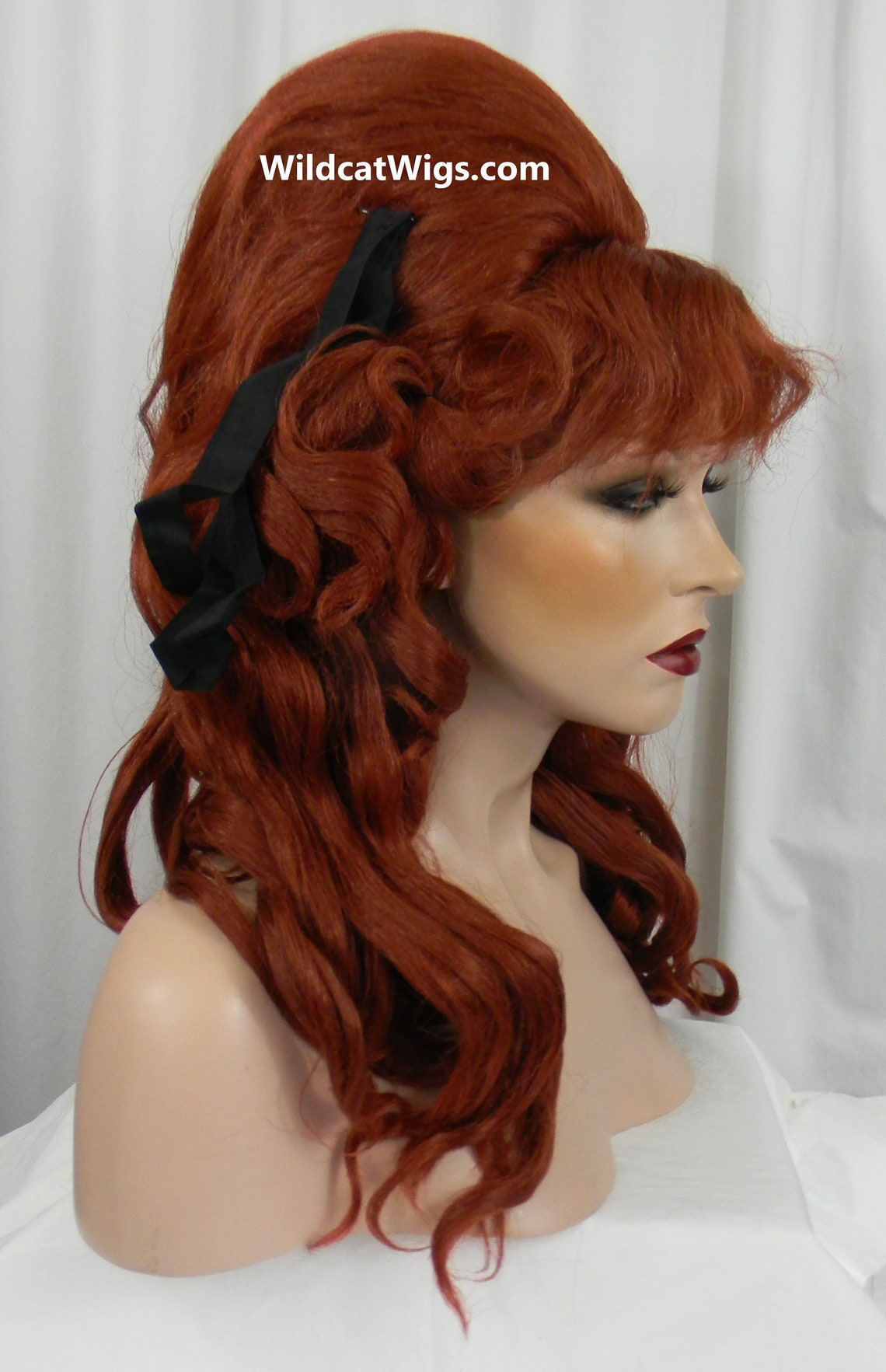 Vamp - 1960's .. Fun BEEHIVE Wig .. DRAG .. Halloween .. Unisex ...