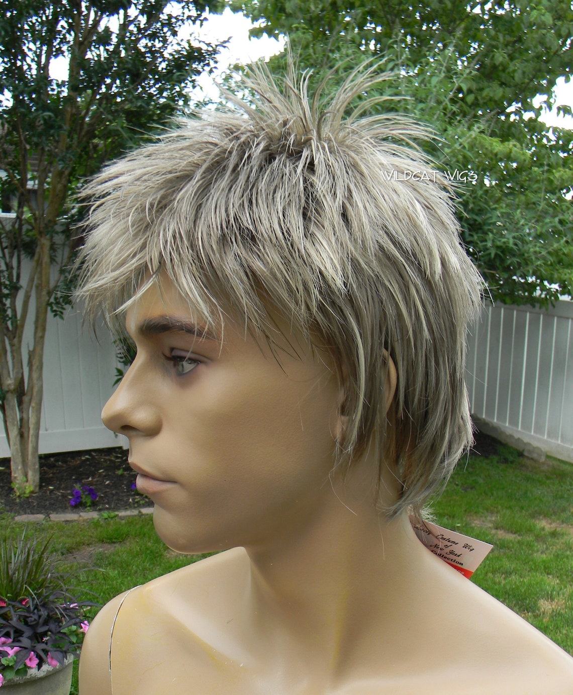 Rod Stewart style NEW Unisex Wig .. Rock Star Style .. 80s .. | Etsy