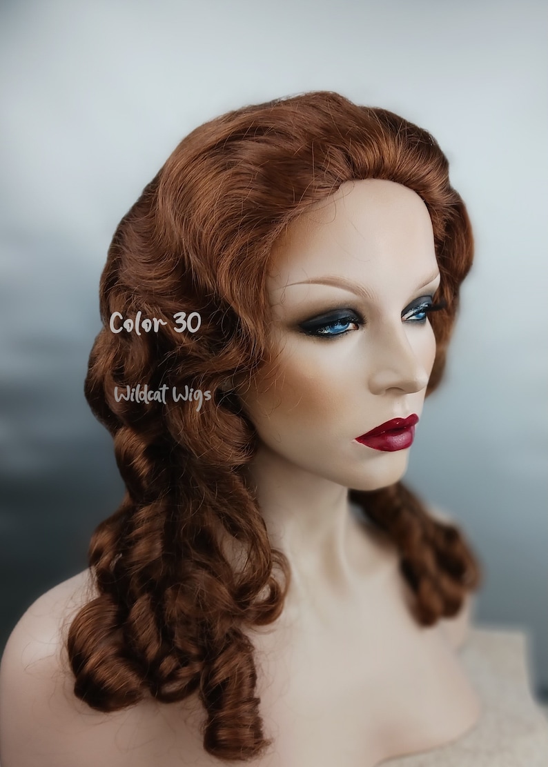 COLOR CHOICE Southern Belle Wig .. Quality Theater 19th Century ...