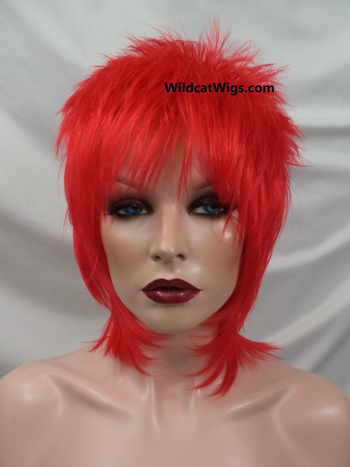 Rock Star Wig .. Bowie style UNISEX ..Ziggy Stardust .. | Etsy