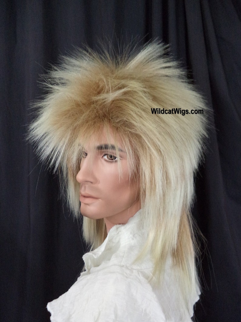 Jareth Goblin King Bowie Wig .. Unisex .. Long Rocker Style - Etsy
