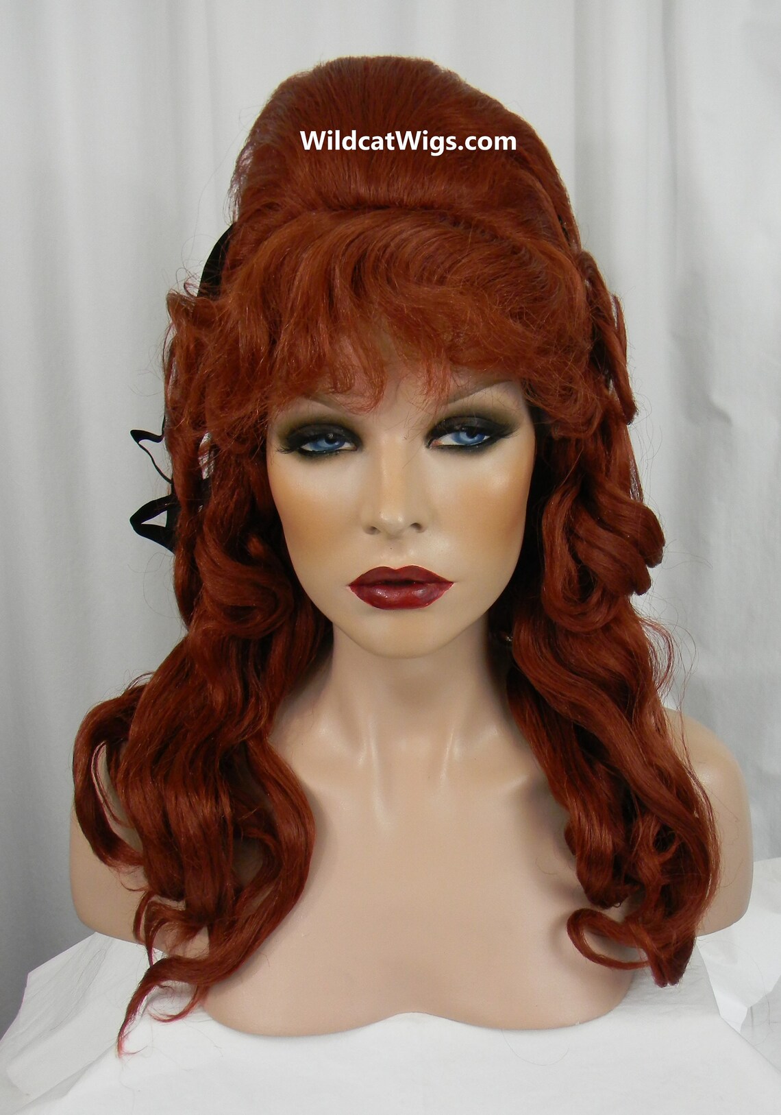 Vamp - 1960's .. Fun BEEHIVE Wig .. DRAG .. Halloween .. Unisex ...
