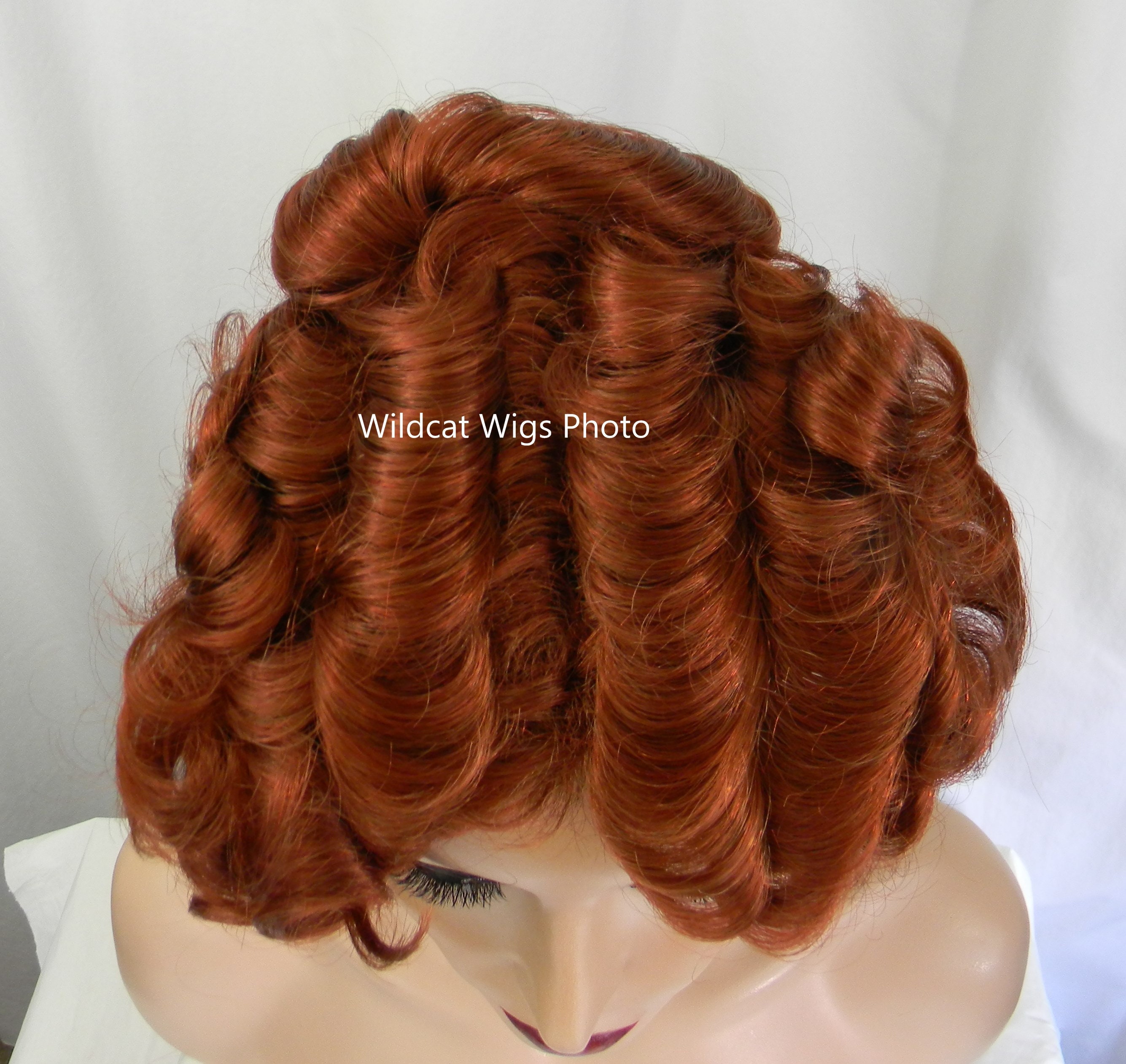 Fabulous Amazing Victorian Wig .. Color 130 Foxy Red .. - Etsy