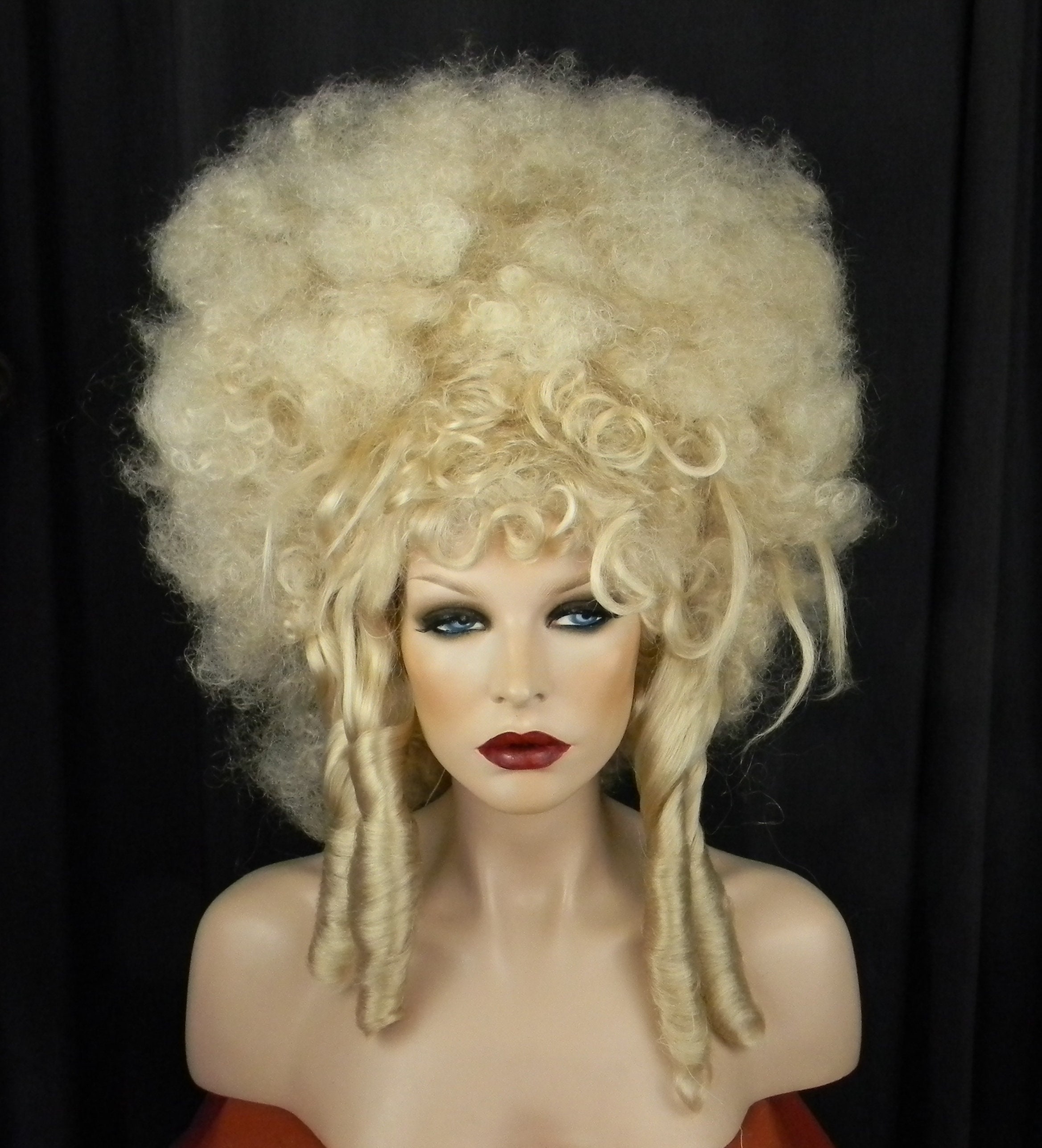 Fantasy Madame Wig .. COLOR CHOICE ..HUGE Fun Wig. Drag - Etsy