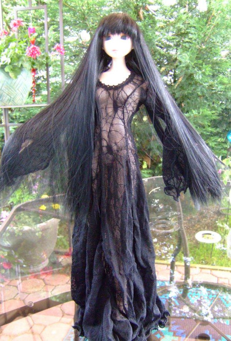 DOLL WIG Size 8/9 Slumber Wig by Monique.black Wig. Goth! Quality - Etsy