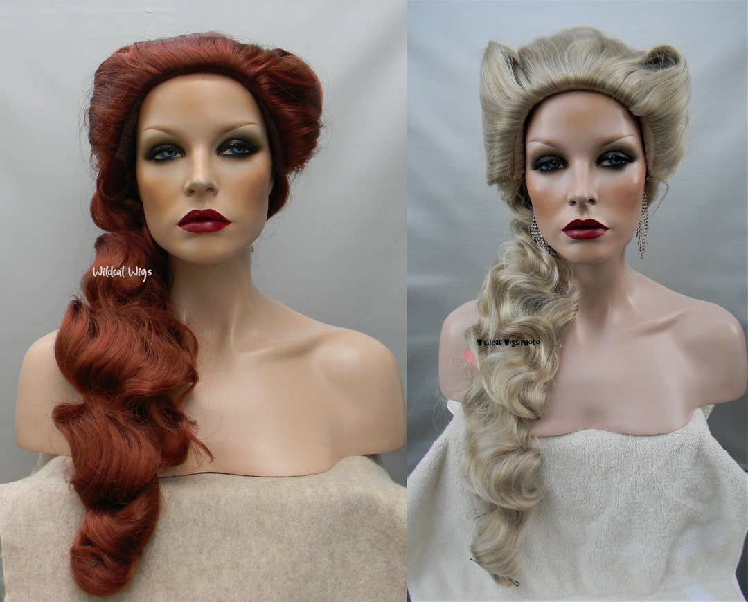 1940's Wig .. Color Choice .. Gorgeous Top Quality. Evita! Andrews ...