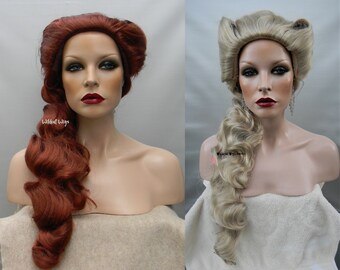 Finger Wave COLOR CHOICE Relaxed New Wig. DRAG 1940's Style Retro 1930 ...