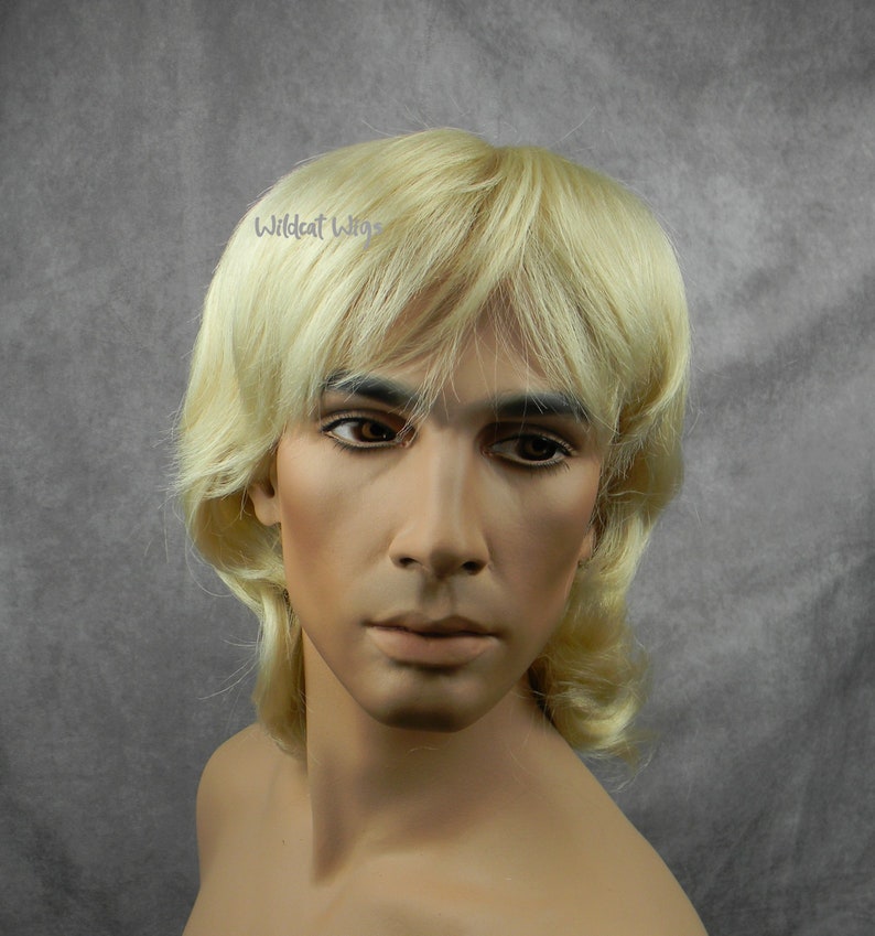 Retro Men's Shag 70's Wig .. Unisex Wig .. Blonde. - Etsy
