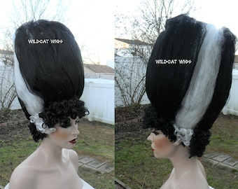 Wig Bride of Frankenstein - Etsy