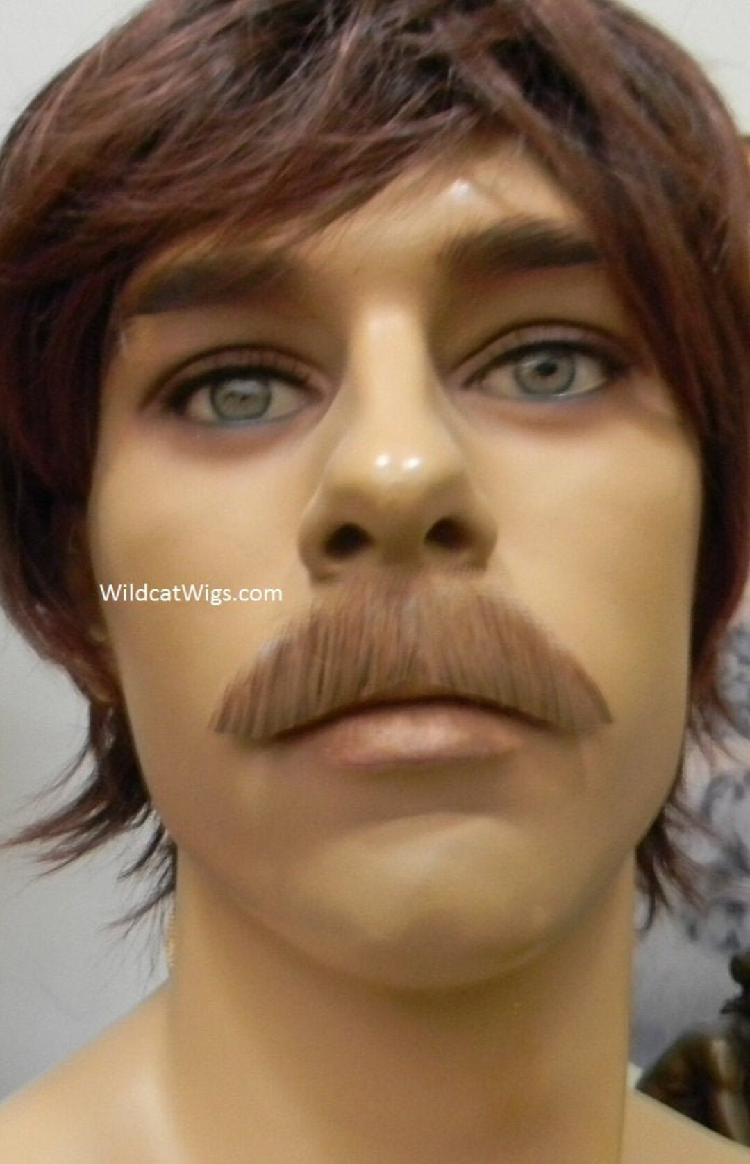 Mustache .. Professional Quality Human Hair Color Choice Chevron ...