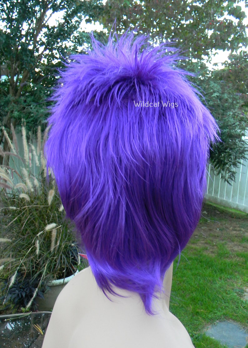 Unisex Rod Stewart Style 1980's Retro Punk Wig. Dark - Etsy