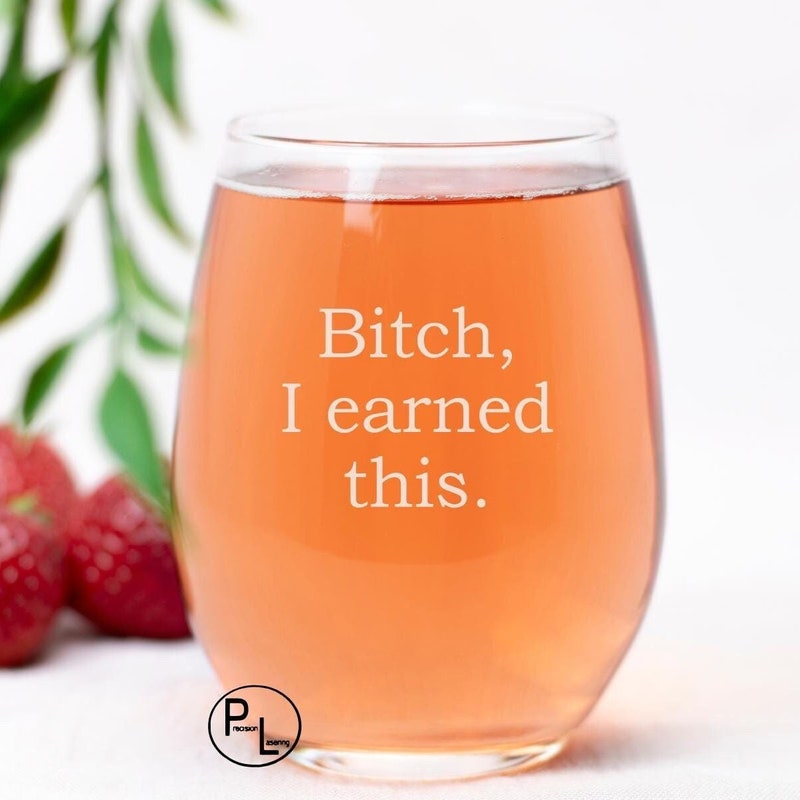 Profanity Wine Glasses - Etsy