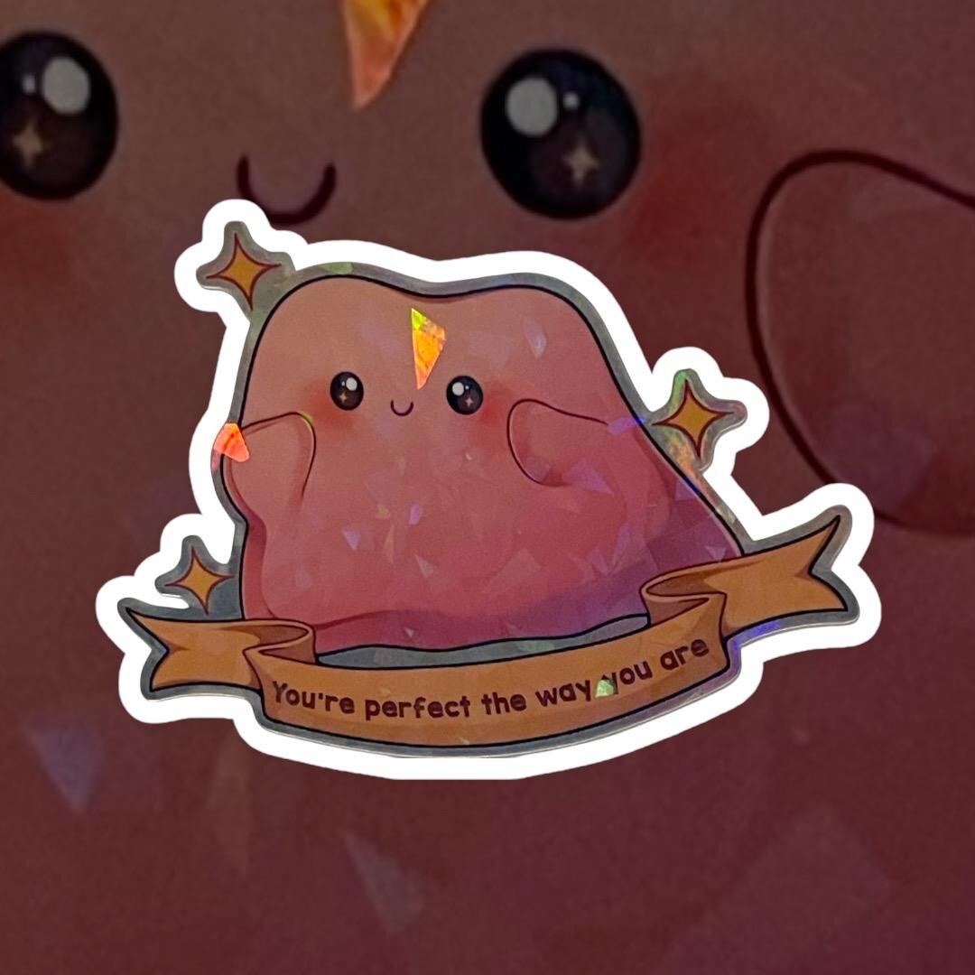 Ditto Just Living Holographic Sticker - Etsy