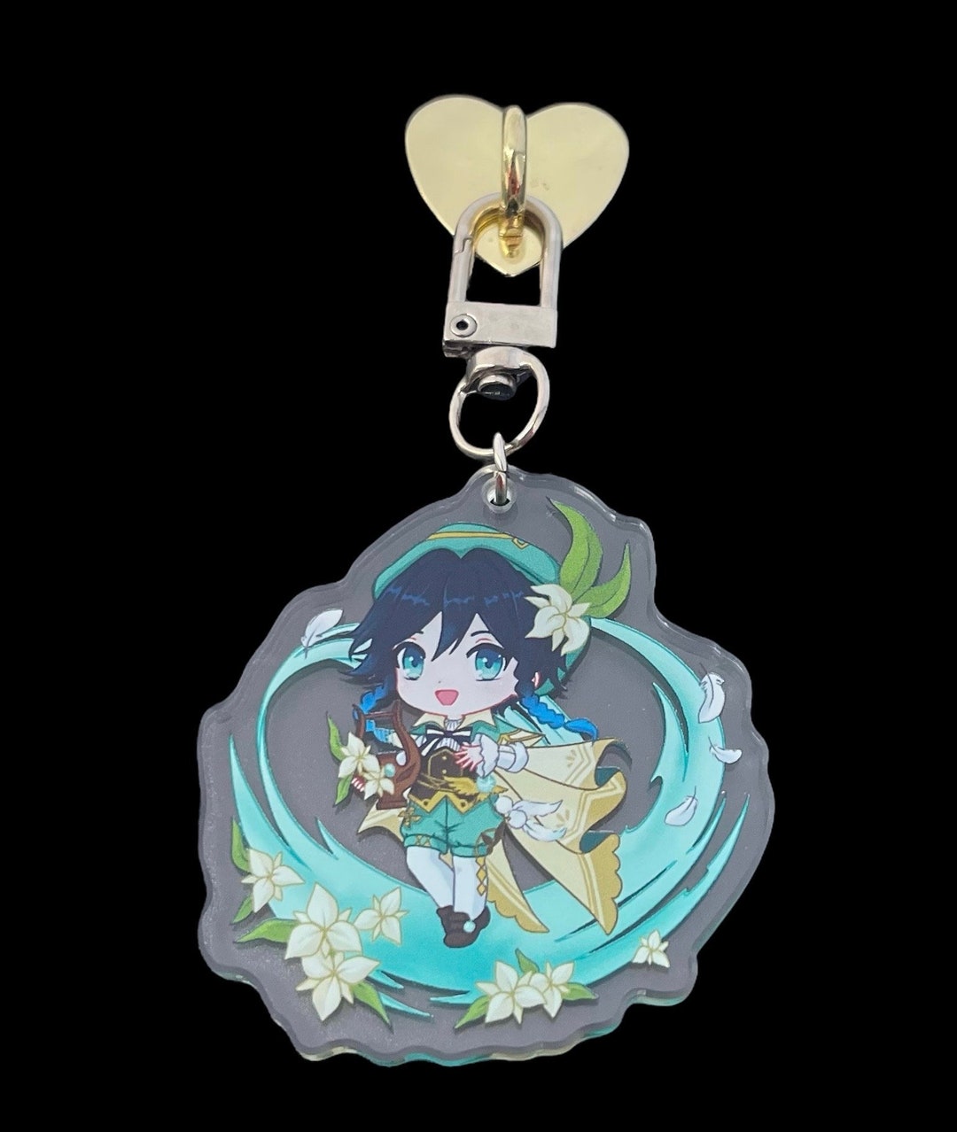 Venti Genshin Acrylic Keychain - Etsy