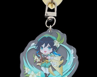 Venti 3'' Acrylic Keychain Genshin Impact - Etsy
