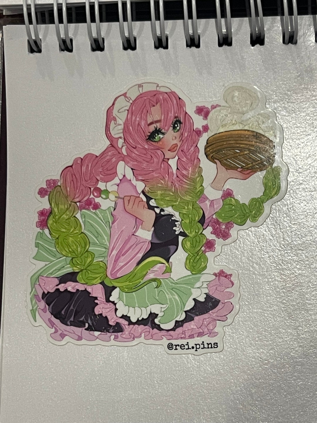 Kanroji Vinyl Maid Sticker - Etsy