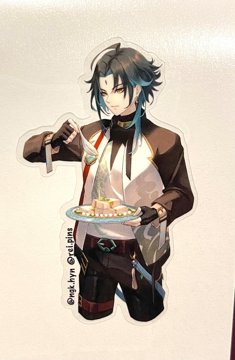 Genshin Chef Stickers guys & Waifus - Etsy