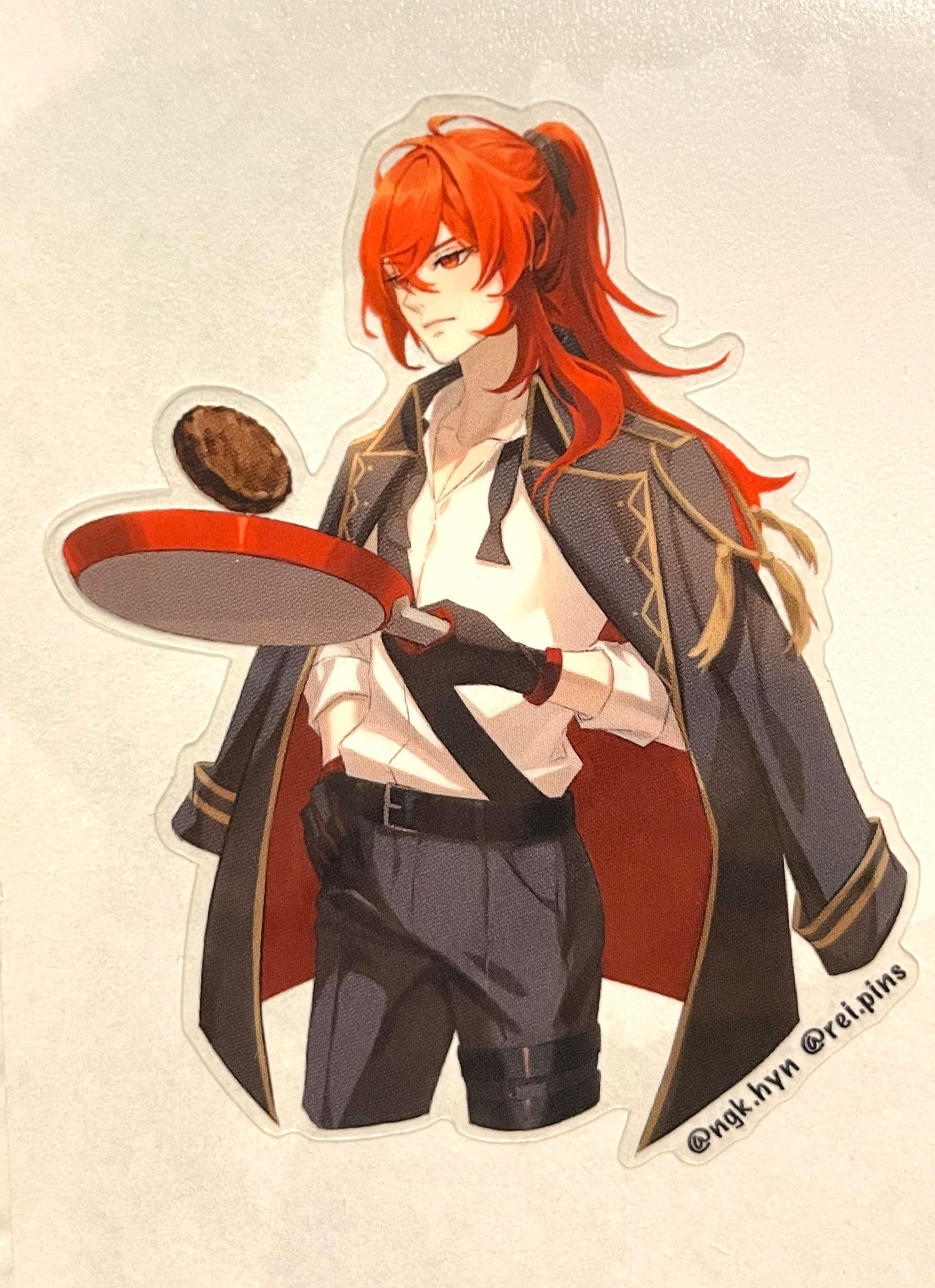 Genshin Chef Stickers guys & Waifus - Etsy