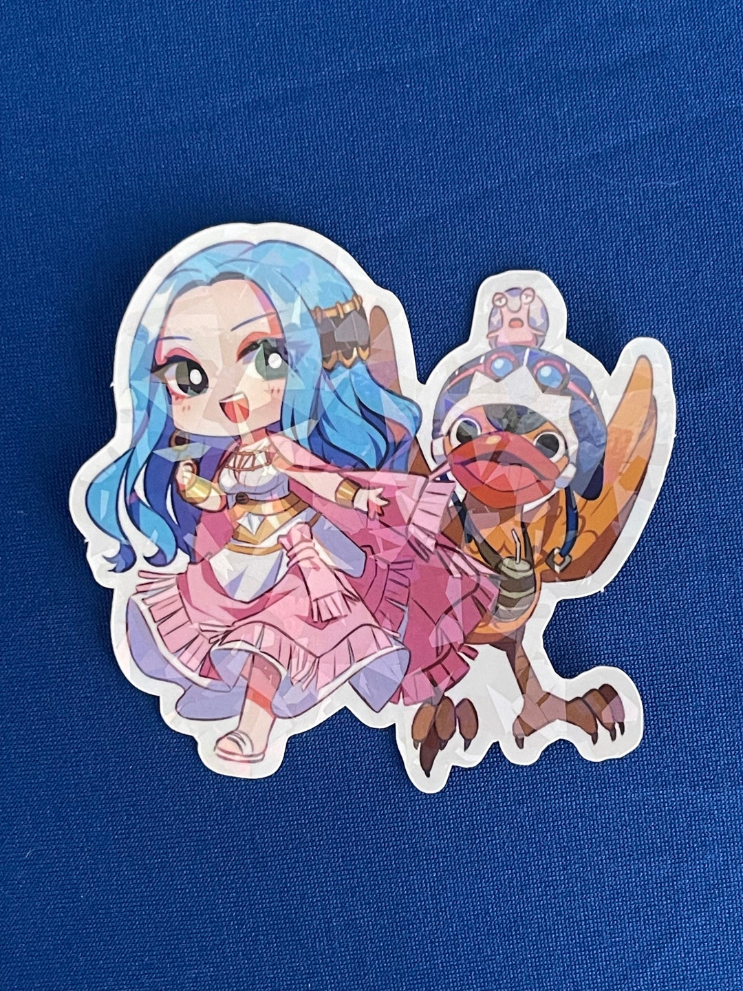 Princess Vivi Holographic Sticker - Etsy
