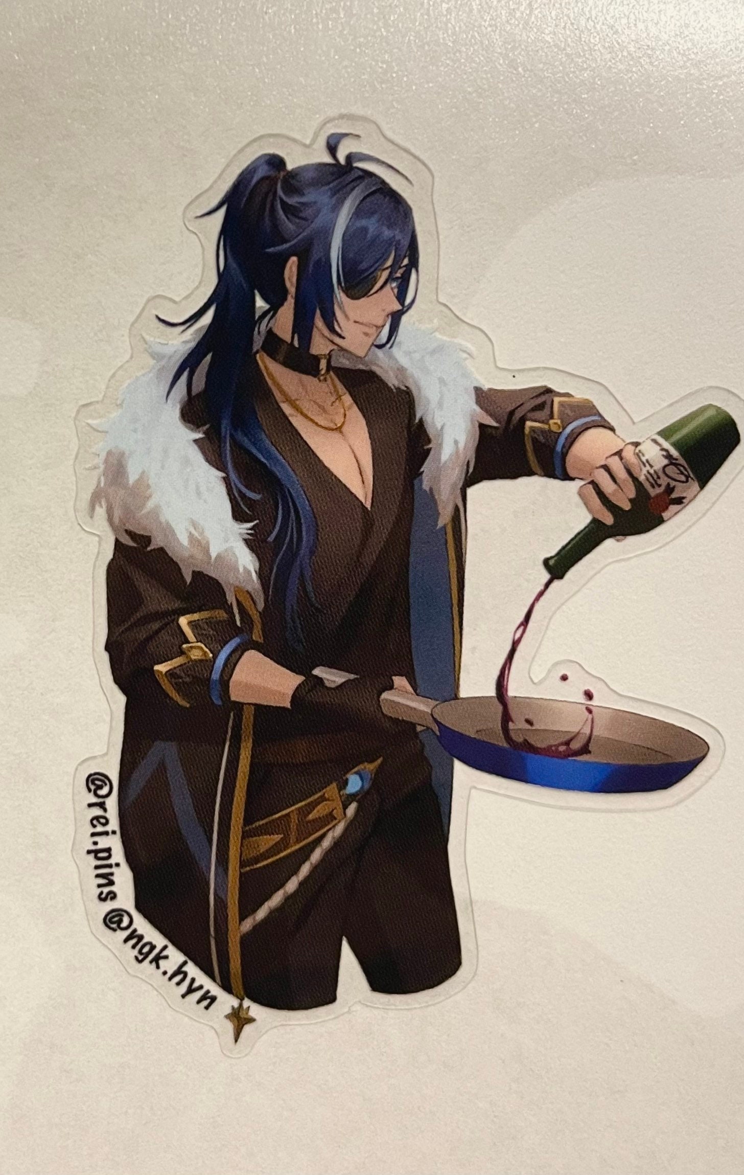 Genshin Chef Stickers guys & Waifus - Etsy