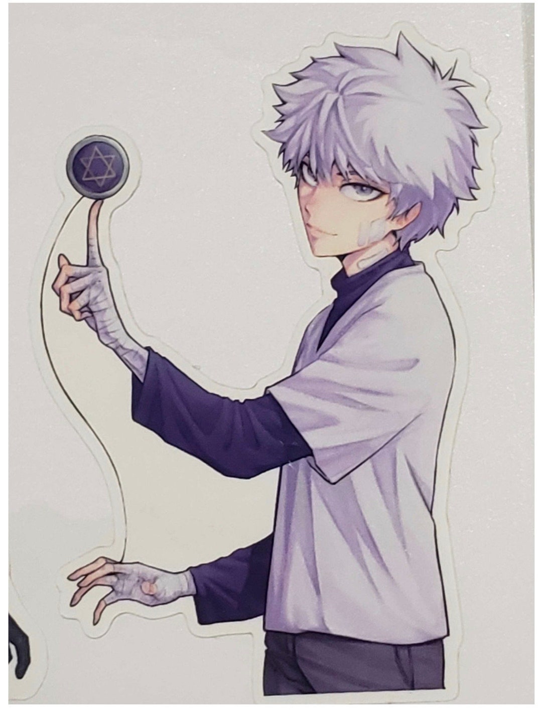 Killua Vinyl Sticker - Etsy