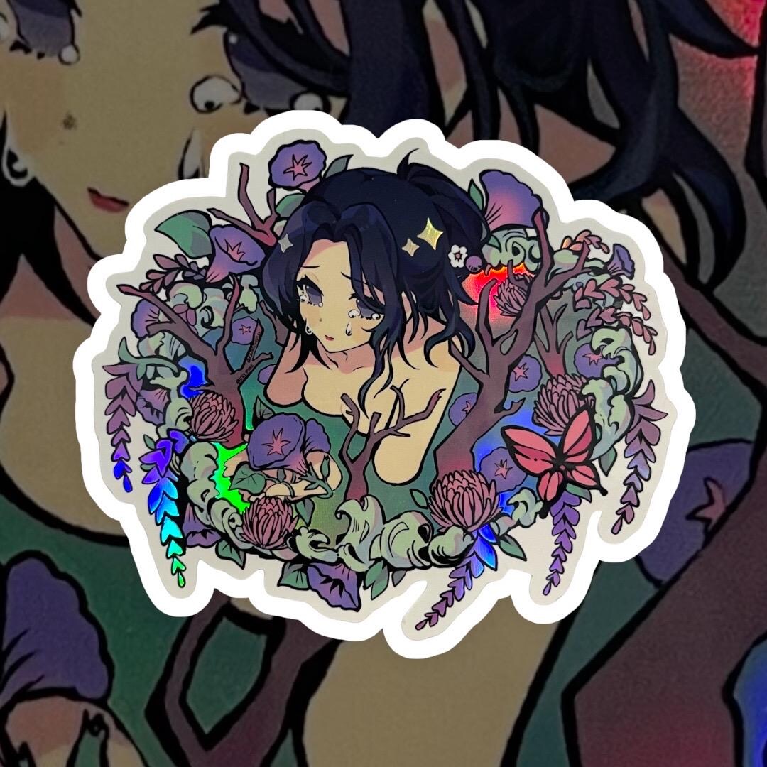 Tamayo Sorrow Holographic Sticker - Etsy