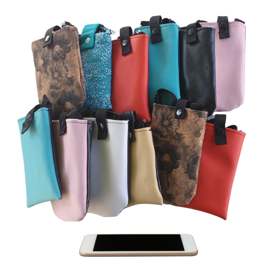 Phone Sacks- No Frills Durable Cross Body Cellphone Pocket - Etsy