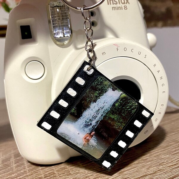 Mini Polaroid Keychain - Etsy